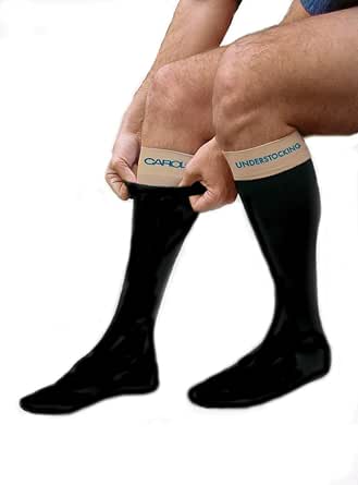 Amazon.com: Carolon Multi Layer Knee High Compression Sock with Liner ...