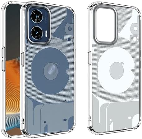 HELLO ZONE Back Cover Case for Motorola Moto Edge 50 Fusion 5G ...