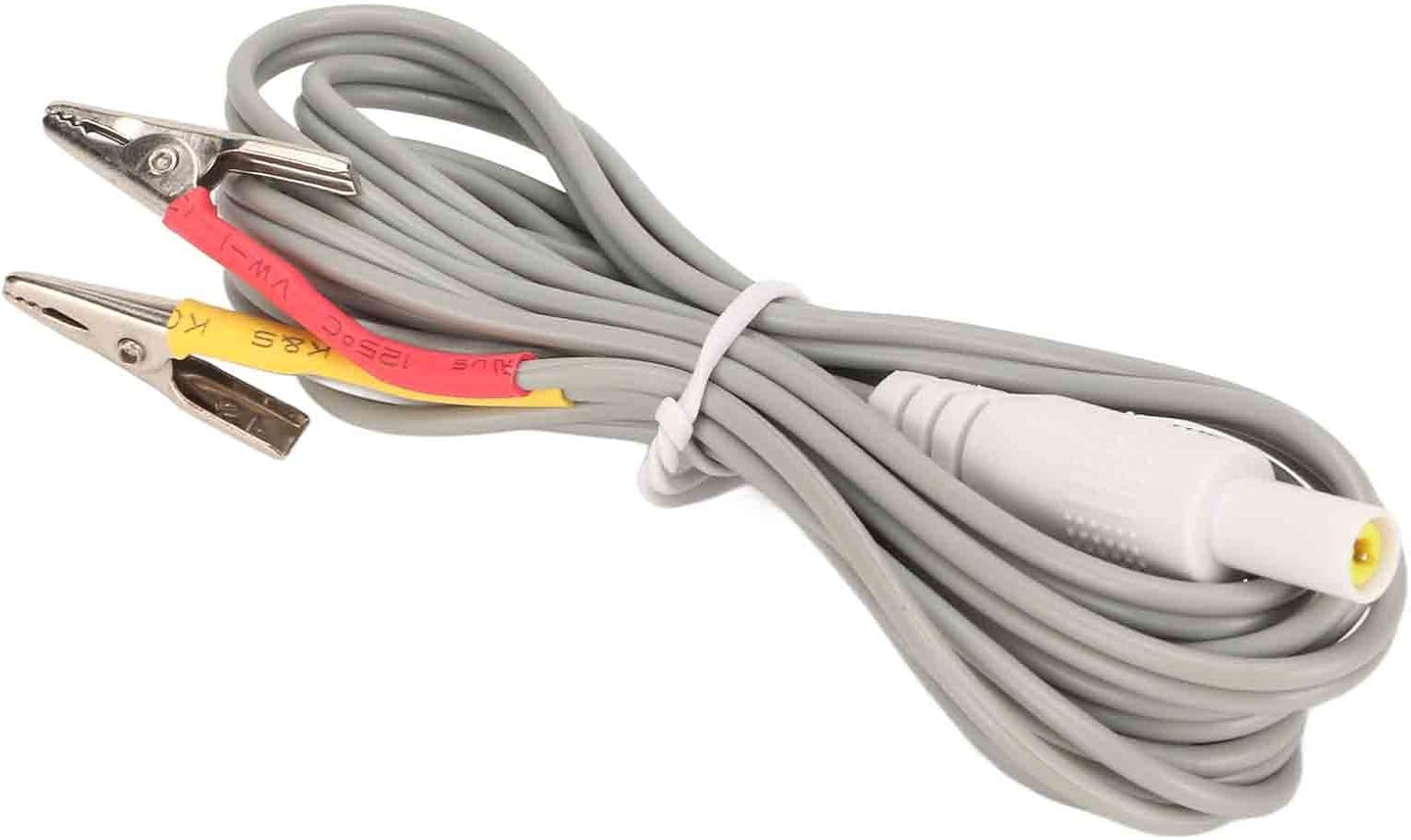 Amazon.com: 5PCS TENS Leads Wires with Electrode Alligator Clips ...