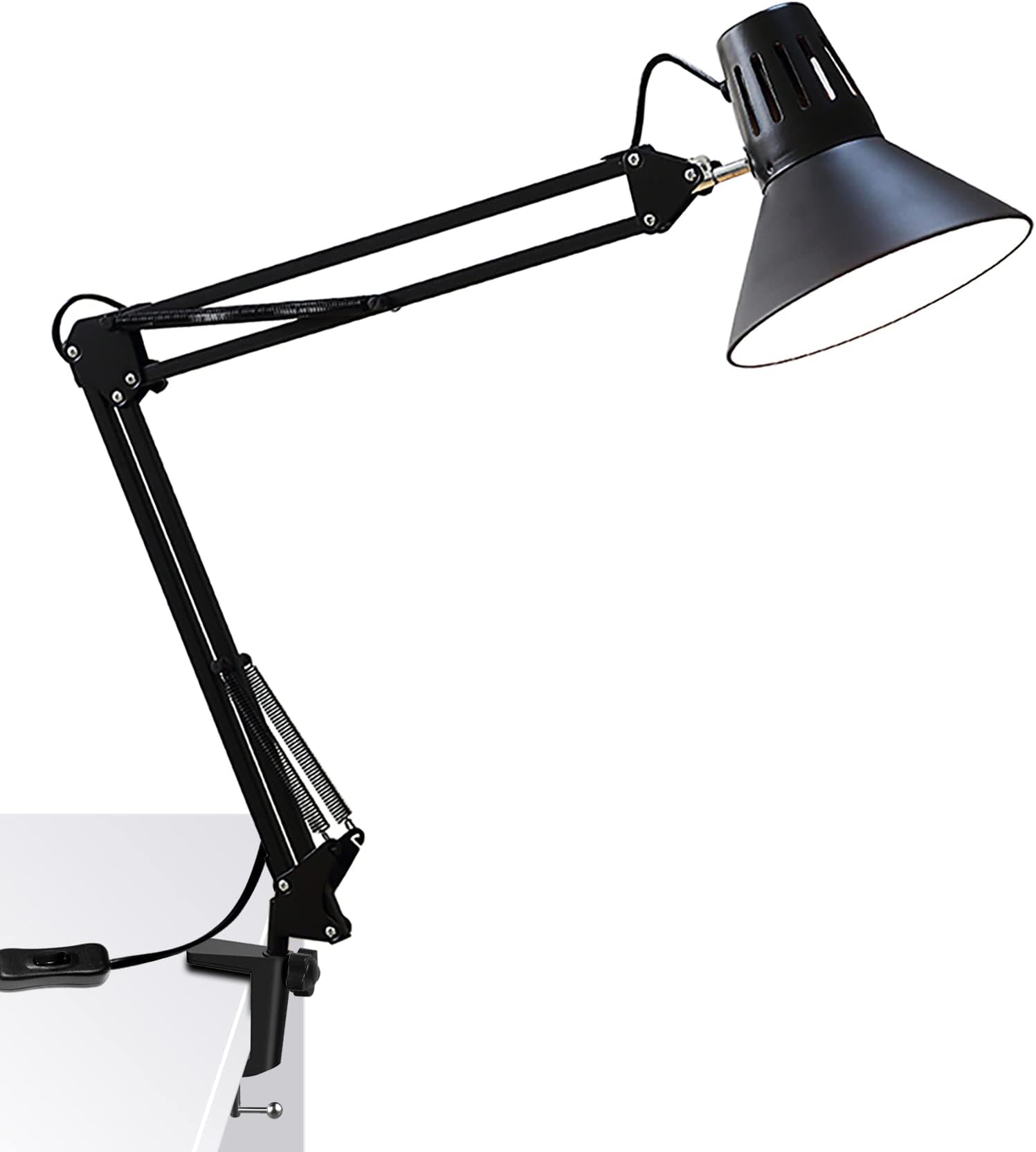 Amazon | 山田照明(Yamada Shomei) Z-LIGHT LEDデスクライト 合金鋼 ブラック E26LED電球 昼白色 Z ...