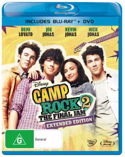 Amazon.com: Camp Rock 2: The Final Jam (Blu-ray/DVD) [Region B] [Blu ...