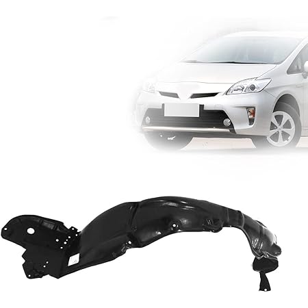 Amazon.com: Parts N Go 2010-2015 Prius Fender Liner Pair Driver ...