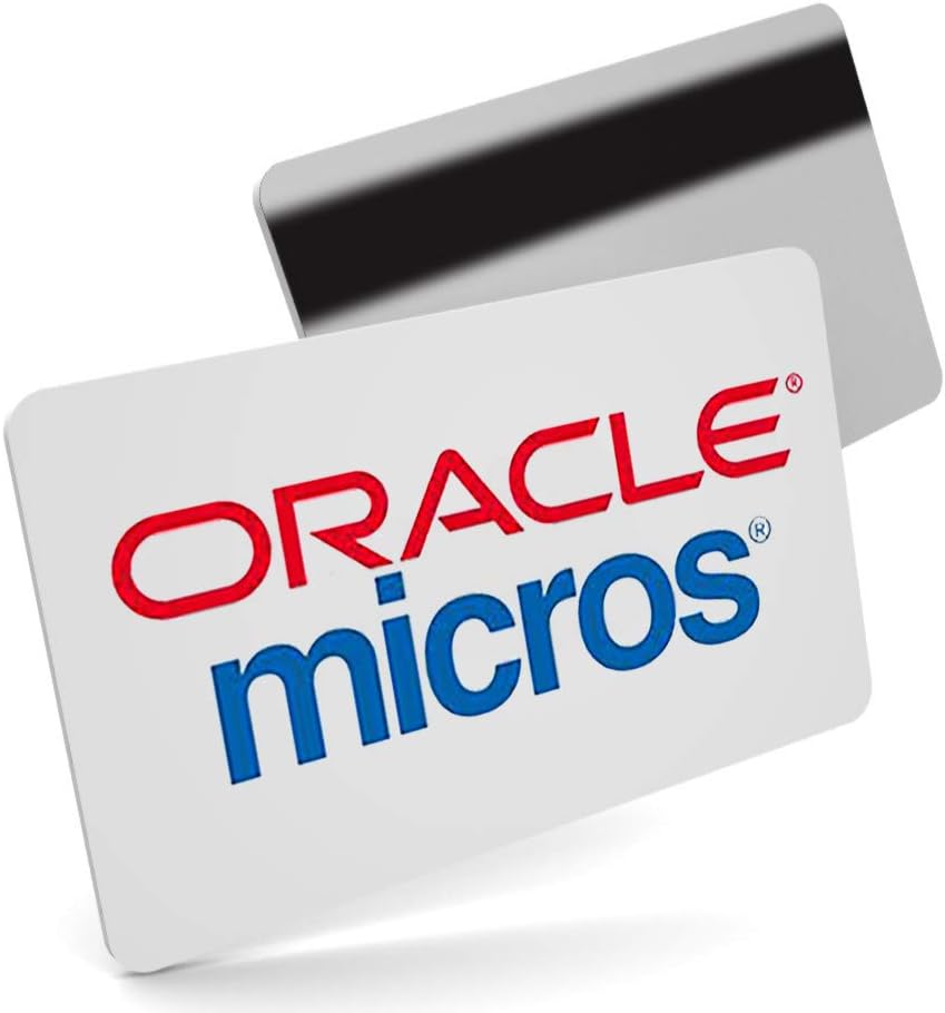 Amazon.com : 100 Micros Server Swipe Cards + 5 Card Reader Cleaning ...
