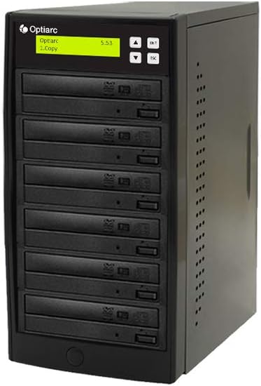 Amazon.com: Optiarc 1 to 5 24X Burner M-Disc Support CD DVD Duplicator ...