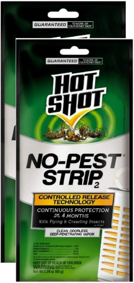 Amazon.co.jp: Hot Shot No-Pest Strip - 2 Pack