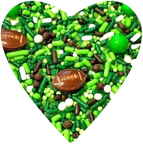 Amazon.com: COOL MOM SPRINKLES Football Sprinkles (4 oz.) – Themed ...