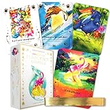 ・ブランド:ノーブランド品・製造元:GOOD MOOD DEALER・製造元/メーカー部品番号:1882・🦄両面金箔押し&amp;金縁、さらにブルーグリーンの巾着ポーチがついた動物デザインのオラクルカード 　 　・🦄動物たちは常に私たちの世...