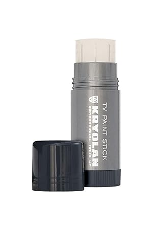 Amazon.com : Kryolan TV Paint Stick - 00 Matte Kryolan Makeup Stick ...