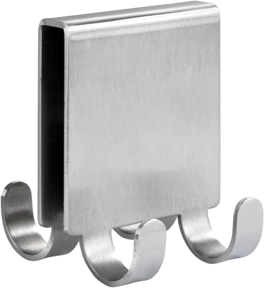 WENKO Vieste Duo 23787100 Double Shower Hooks for Shower Screen with 4 ...
