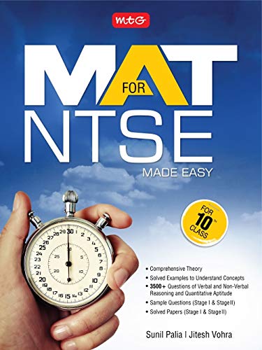 Buy MAT FOR NTSE Class 10 Book Online at Low Prices in India | MAT FOR ...