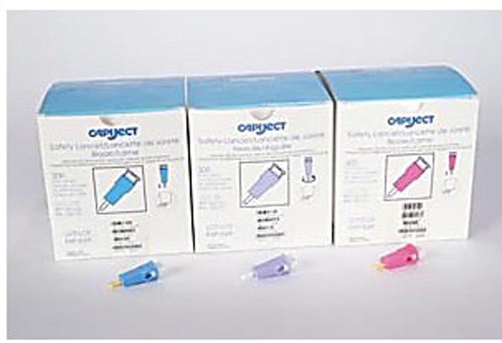 Amazon.com: Terumo Medical TER 200104 CAPIJECT Medical Lancet Needle ...