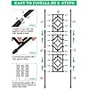 Garden Trellis for Climbing Plants Outdoor, Kalolary Screen Garden ...