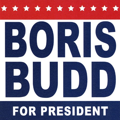 Boris Budd for President!! by Boris Budd & the Waterboarders on Amazon ...