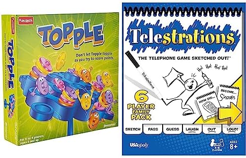 Buy Funskool Adult Games - Topple, Strategy Balancing and Skill Game ...