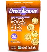 Amazon.com: Drizzilicious Mini Rice Cakes Birthday Cake - Rice Crisps ...