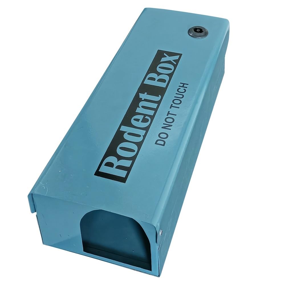 Rodent Bait Station Roda Box Rat Bait Station Powder Coated Mild Steel ...