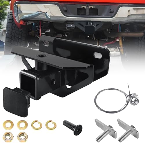 Amazon.com: MuRealy 2 Inch Rear Trailer Hitch Receiver - Upgrade Class ...