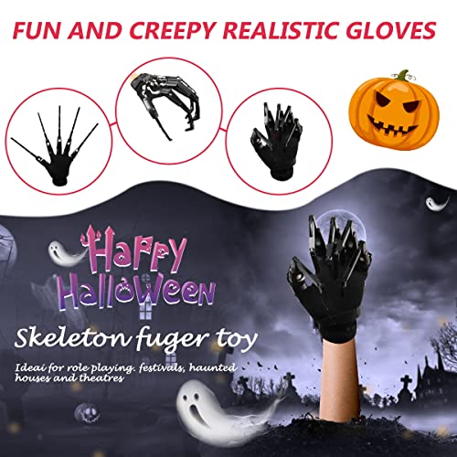 Articulated Finger Extensions, Halloween Articulated Fingers, 3D ...