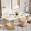 Amazon.com - Tribesigns Modern Dining Table for 6-8 People, 70.8 Inches ...