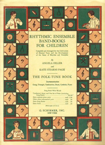 Rhythmic Ensemble Band-books for Children (The Folk-tune Book): Angela ...