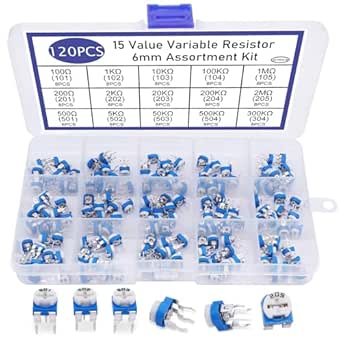 TWTADE / 2pcs rv24yn20s b103 10k ohm Single Turn Rotary Carbon Linear ...