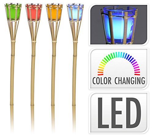 10 consejos para usar antorchas de jardín | De Bambú