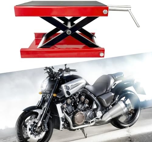 GOMADEIT Heavy Duty Scissor Motorcycle Lift Stand, for Harley Davidson ...