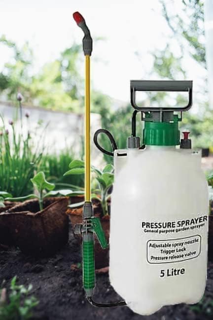 HiCollections 5L Portable Pressure Sprayer – With Shoulder Strap – BigaMart
