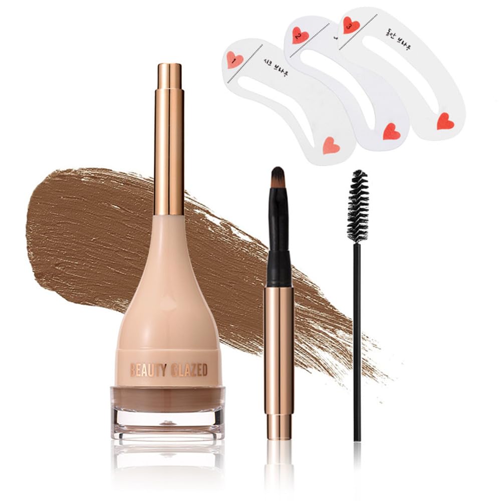 Amazon.com : Brow cream, eyebrow Pomade cream, highly pigmented gel for ...