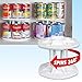Amazon.com - Can Tamer Two Tier Food & Beverage Can Carousel - Kitchen ...