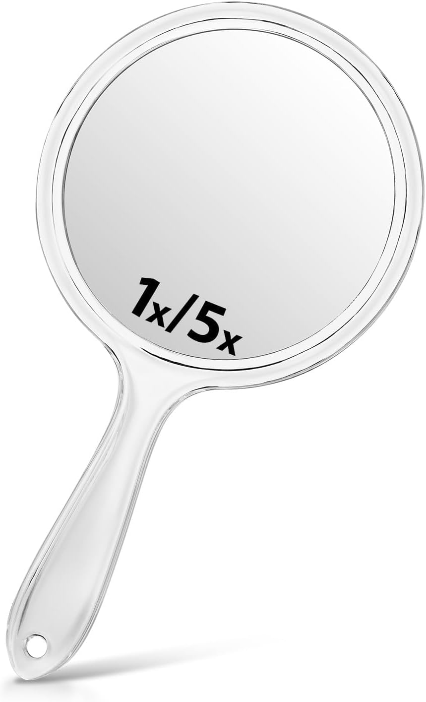 Amazon.com : Floxite Fl-10h 10x/1x Hand Held 2-sided Mirror with Stand ...