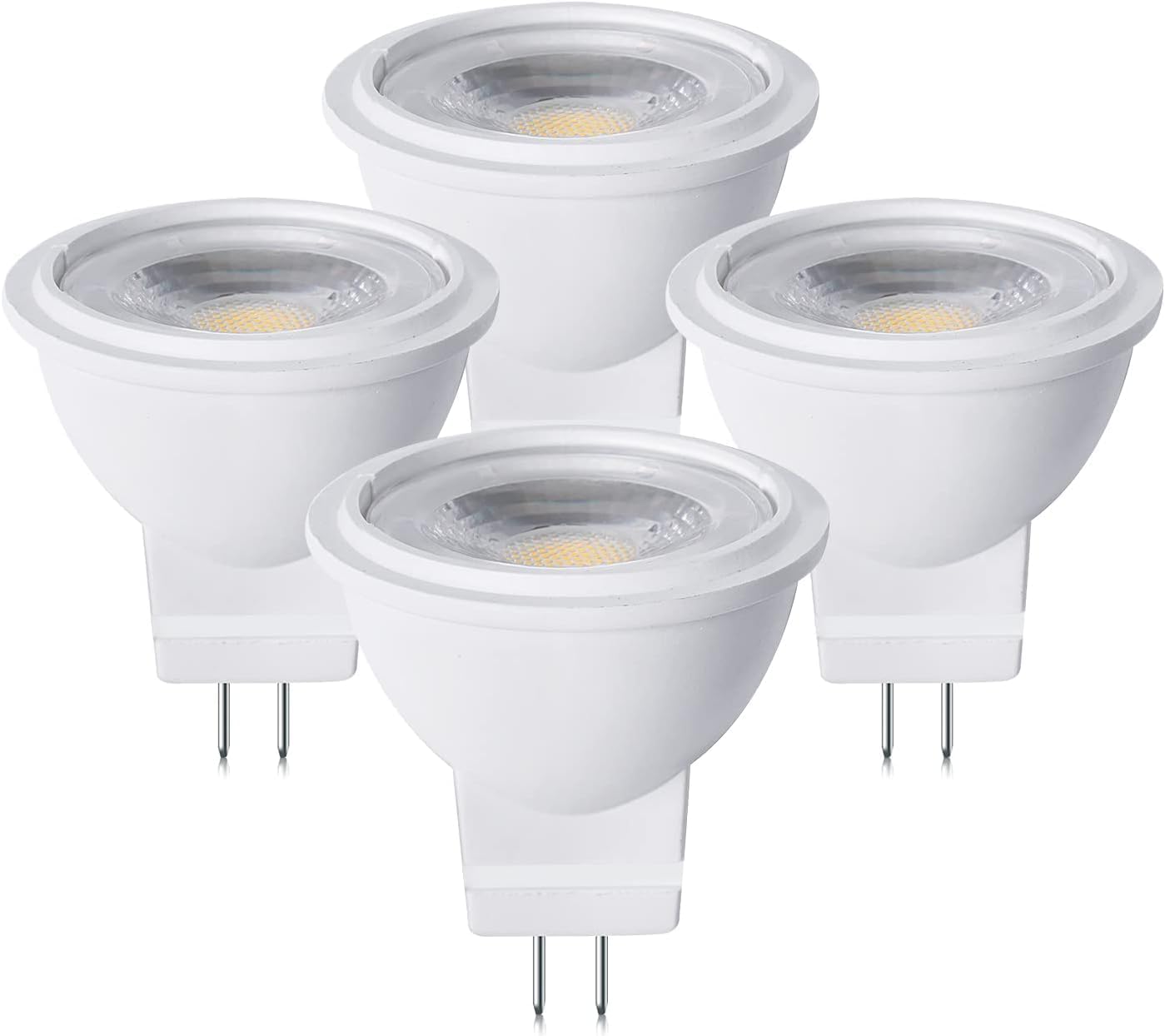 Amazon.com: Satco S9280 (6 Bulbs) 3W; LED; MR11; 2700K; 25 deg. Beam ...