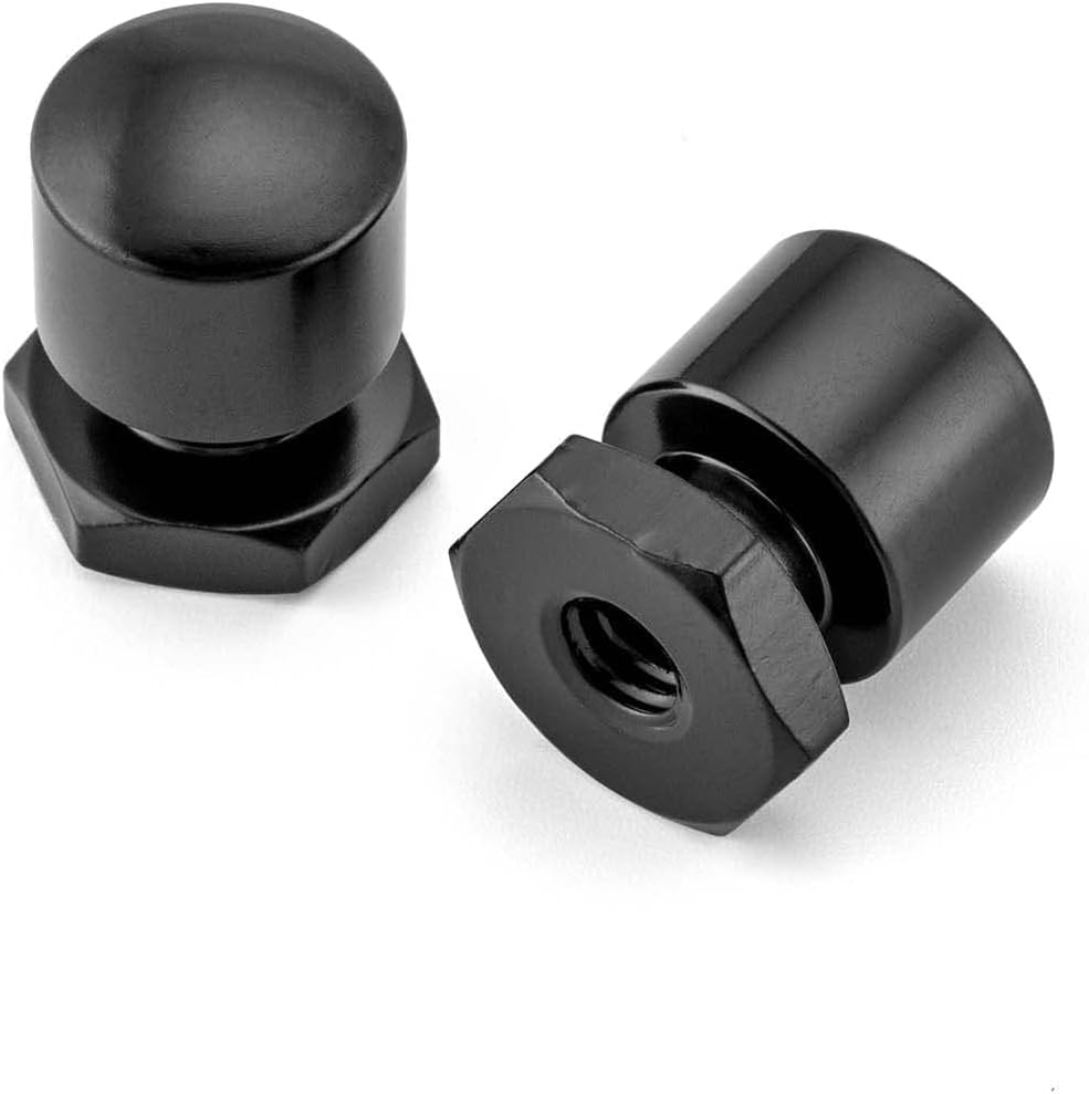 Amazon.com: WeiSen Black Solo Seat Nuts Mounting Bolt Nuts Compatible ...