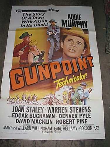 GUNPOINT / ORIGINAL U.S. ONE-SHEET MOVIE POSTER (AUDIE MURPHY) at ...