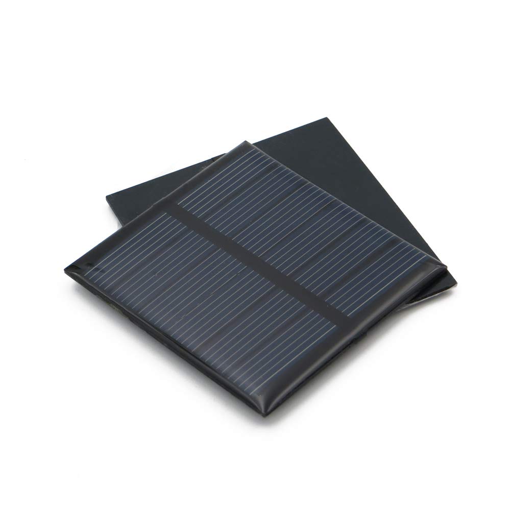 Snapklik.com : Treedix 5pcs 3V 150mA Polysilicon Solar Panel Glue Solar ...