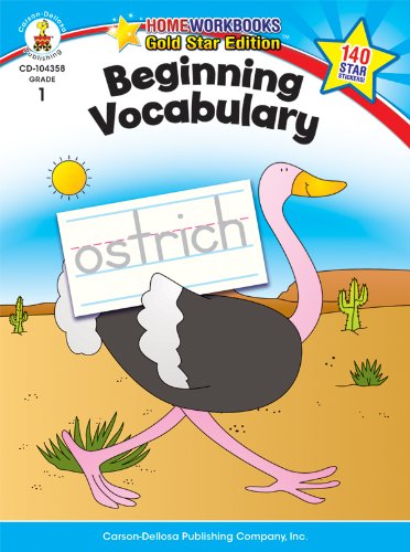 Beginning Vocabulary, Grade 1 (Home Workbooks): Carson-Dellosa ...