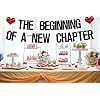 Amazon.com: The Beginning of A New Chapter banner, Farewell Party ...