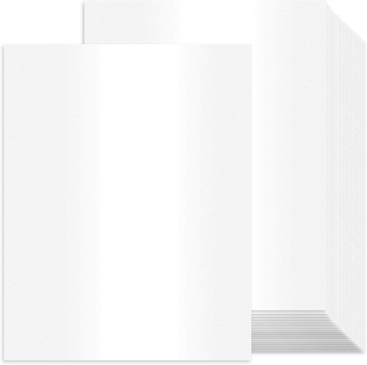 Amazon.com : White Cardstock 5" X 7" Heavyweight | 80lb 216gsm ...