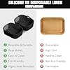 Air Fryer Liners for Ninja Double Stack XL: SL400UK Silicone Liners ...