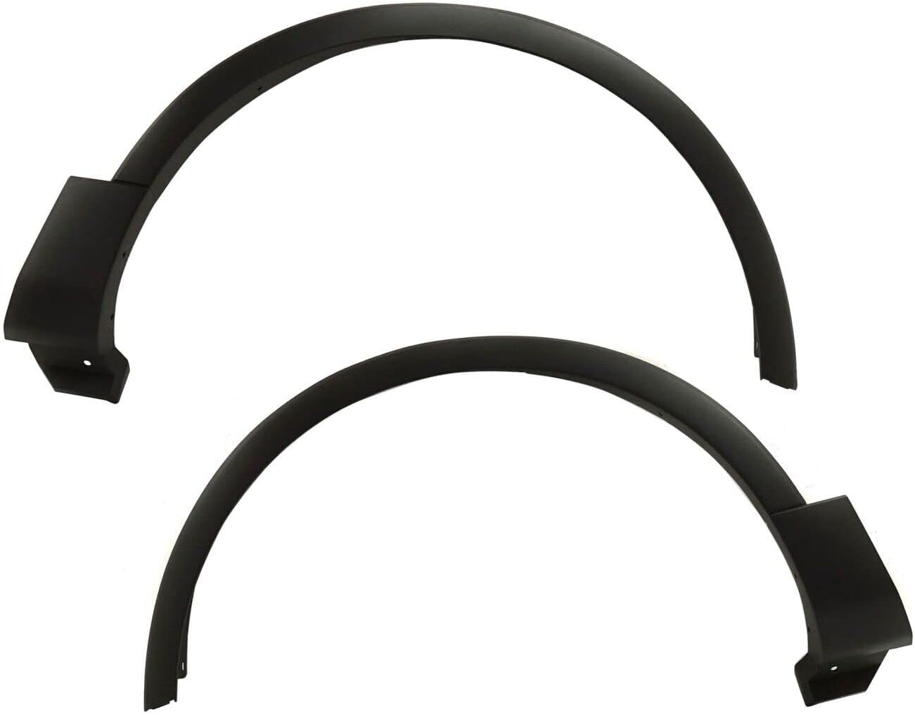 Amazon.com: Pair Set of 2 Fender Flares Moulding Trim Wheel Opening ...