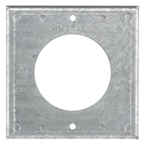 Hubbell Wiring Systems HBL50SC Twist-Lock Galvanized Steel FS/FD Box ...