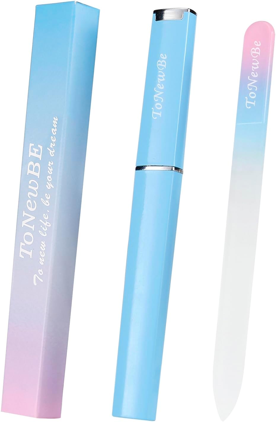 Amazon.com : Glass Nail File 3 Pack, Nail File, Glass Nail File with ...