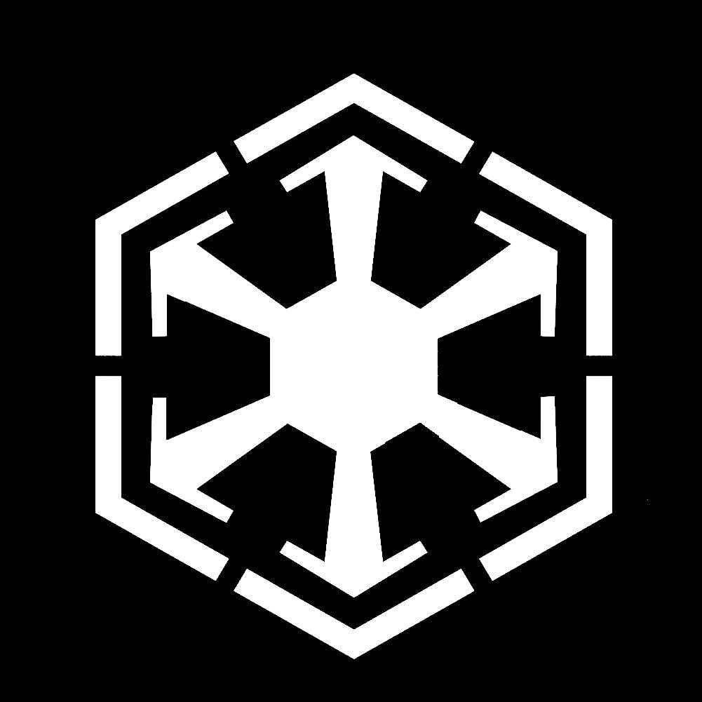 Amazon.com - Sith Emblem 6" Vinyl Sticker Car Decal (6" Black)