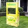 Amazon.com: Dunzoom Lemon Stand Cardboard Cutout Standup Decorative ...