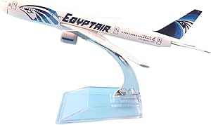 Amazon.co.jp: Decorate Airplane 16cm Egyptian Air Boeing 777 B777 ...