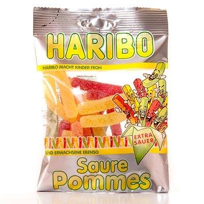 Iden Berlin Haribo Saure Pommes 100g : Amazon.de: Lebensmittel & Getränke