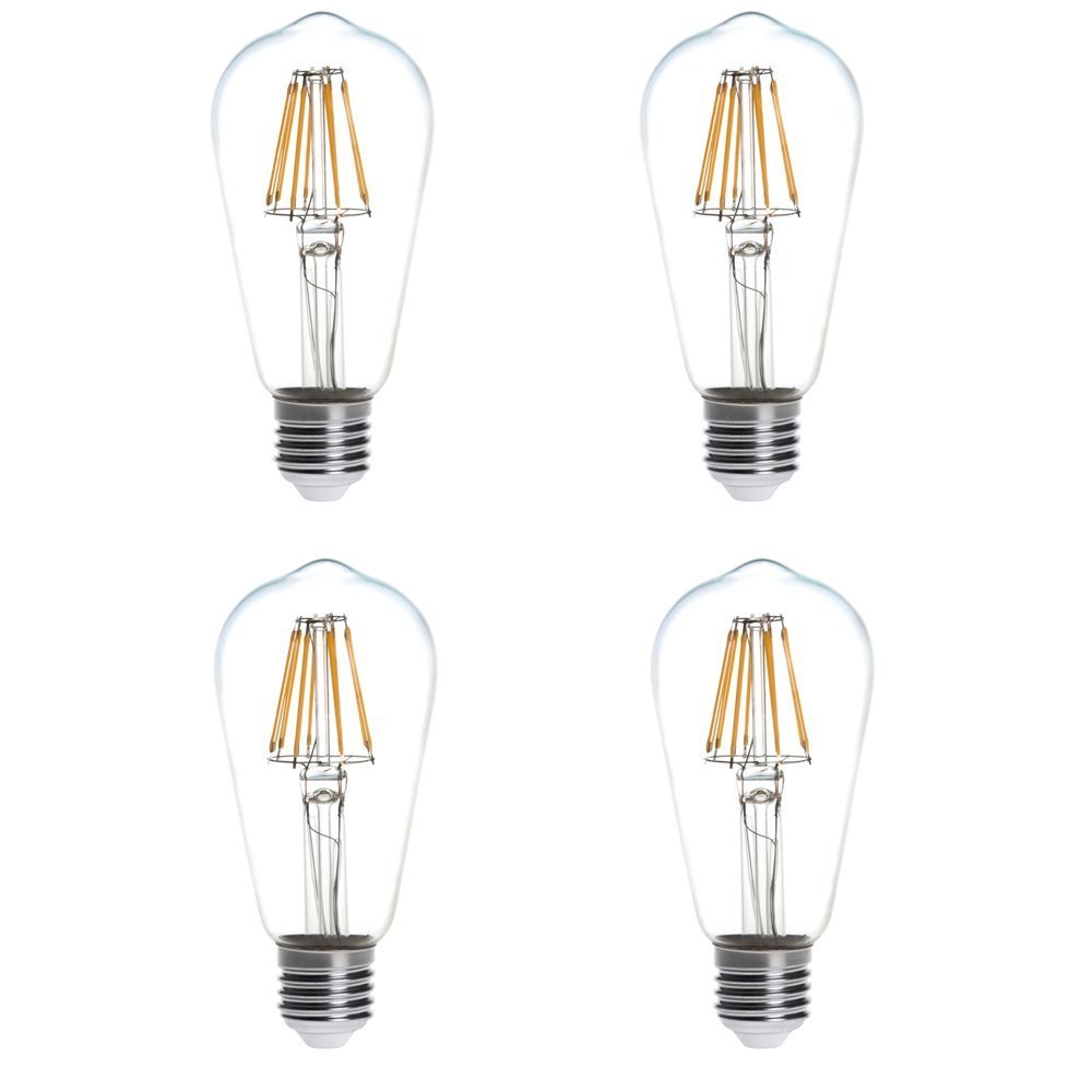 HERO-LED ST18-DS-8W-WW27 Dimmable ST18 E26/E27 8W Edison Style LED ...