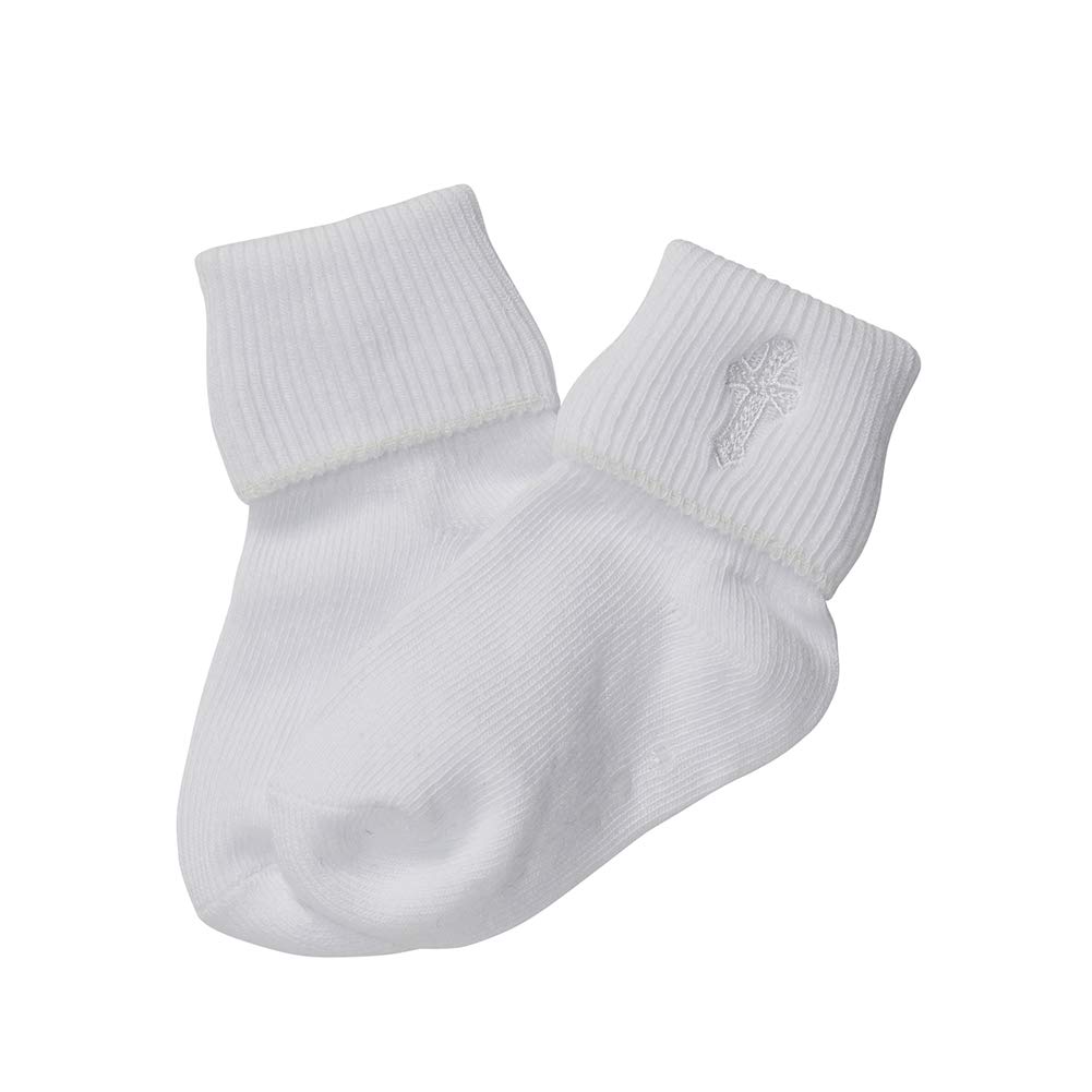 Amazon.com: Born to Love First Communion, Baptism, Christening Socks ...