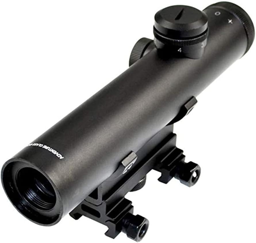 Amazon.com : MT 4X20 Carry Handle Scope with BDC Turret Mil-Dot Reticle ...