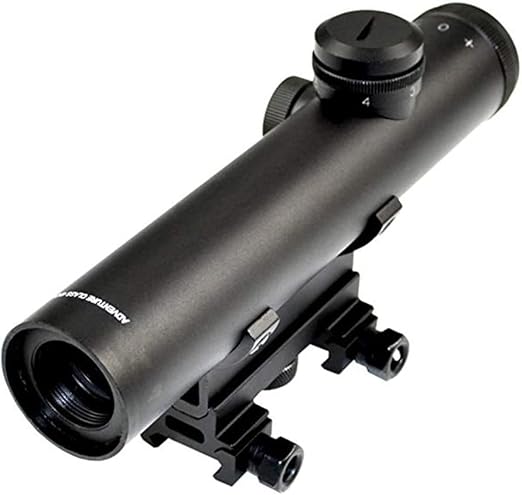 Amazon.com : MT 4X20 Carry Handle Scope with BDC Turret Mil-Dot Reticle ...